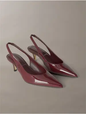 Calvin Klein Emyrsen Slingback Heel - Red