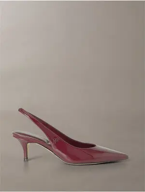 Calvin Klein Emyrsen Slingback Heel - Red