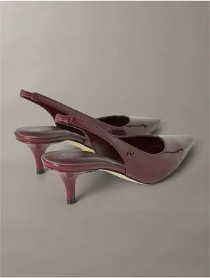Calvin Klein Emyrsen Slingback Heel - Red