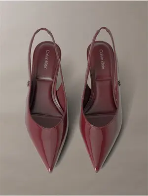 Calvin Klein Emyrsen Slingback Heel - Red