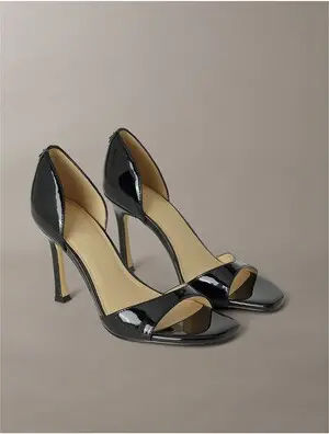 Calvin Klein Aileen Open Toe Heel - Black