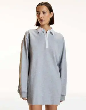 Cynthia Rowley Ardie Rugby Dress - Gray