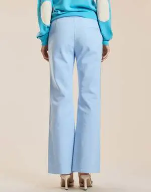 Cynthia Rowley Riley Side Stripe Cropped Flare