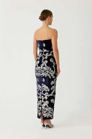 SAU LEE Ilsa Velvet Gown