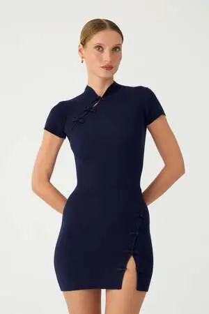 SAU LEE Denali Knit Mini Dress