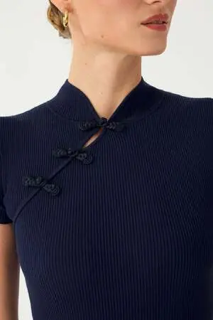 SAU LEE Denali Knit Mini Dress