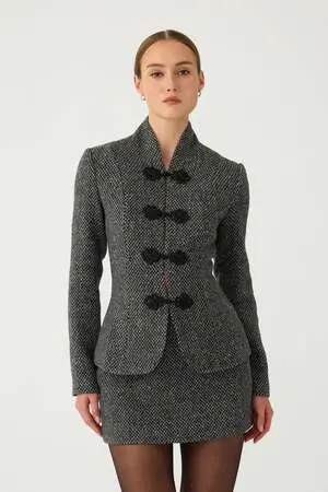 SAU LEE Julien Wool Blazer