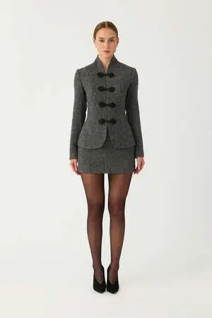 SAU LEE Julien Wool Blazer
