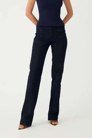 SAU LEE Marten Denim Pant