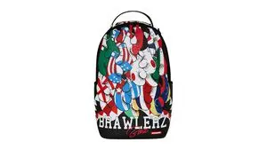 SPRAYGROUND Brawlerz Boxing Club Miami Collab Backpack - Multicolor