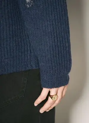 VIVIENNE WESTWOOD Gold Tone Orb Debossed Seal Ring