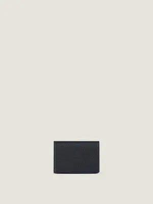 Givenchy Flap Card Holder In Grained Leather