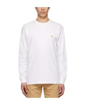 Carhartt Work In Progress Chase Long Sleeve T-shirt - White