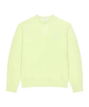 Givenchy Couture Seam Sweatshirt In Fleece With Paris - Yellow