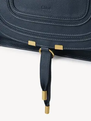 Chloé Logo Shoulder Bag - Tapestry Blue