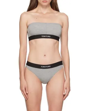 TOM FORD Logo Underband Bandeau Bra