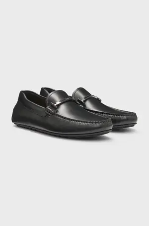 Hugo Boss Noel Leather Loafers