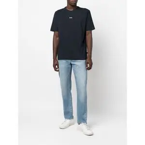 Hugo Boss Logo Printed Crewneck T-shirt