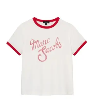 Marc Jacobs Logo Ringer T-shirt - White