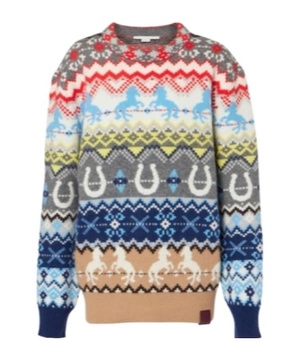 Stella McCartney Fair Isle Intarsia Wool Sweater - Multicolor