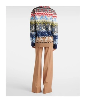 Stella McCartney Fair Isle Intarsia Wool Sweater