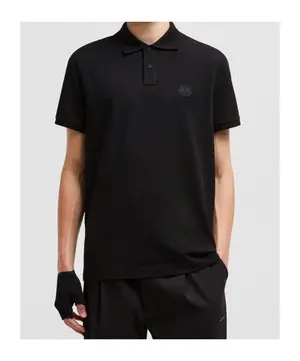 Moncler Logo Patch Short-sleeved Polo Shirt