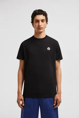 Moncler Pack Of Three Crewneck T-shirts - Black