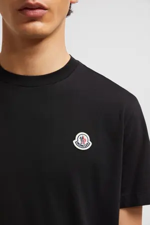 Moncler Pack Of Three Crewneck T-shirts - Black