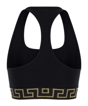 Versace Greca Border Scoop Neck Triangle Bra