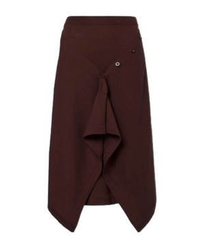 LEMAIRE Wool-blend Midi Skirt