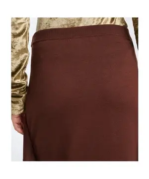 LEMAIRE Wool-blend Midi Skirt
