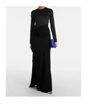 Victoria Beckham Gathered Jersey Gown