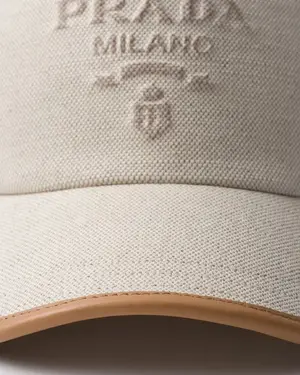 Prada Logo-debossed Baseball Cap