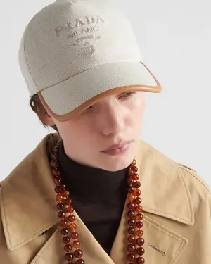 Prada Logo-debossed Baseball Cap