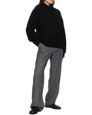 Bottega Veneta Mock-neck Knit Sweater