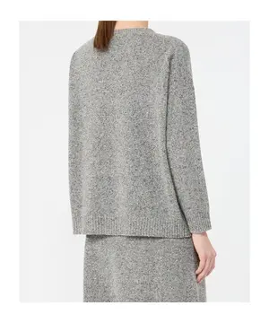 Max Mara Crew Neck Long-sleeved Knitwear