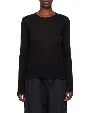 BASERANGE Long-sleeve Lyocell T-shirt
