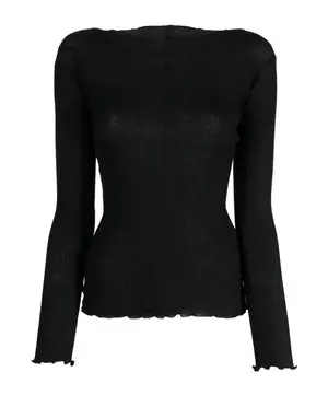 BASERANGE Baserange Pama Long Sleeve T-Shirt Black
