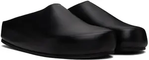 Studio Nicholson Round-toe Leather Slippers