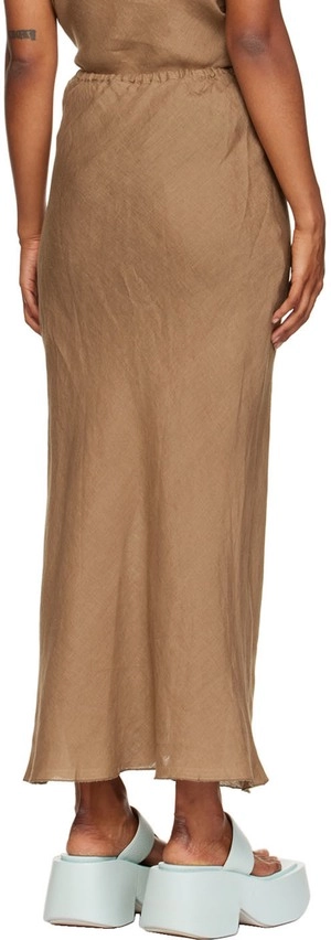 BASERANGE Dydine Linen Maxi Skirt