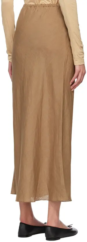 BASERANGE Dydine Linen Maxi Skirt
