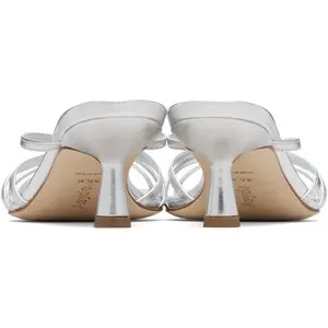 AeydĒ Abby Strapped Sandals - Silver