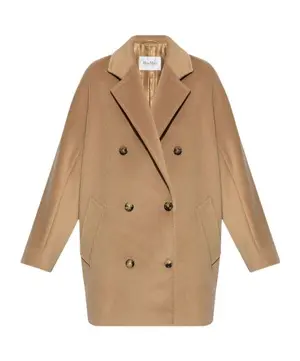Max Mara Lapel Long-sleeved Coat