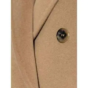 Max Mara Lapel Long-sleeved Coat