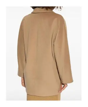 Max Mara Lapel Long-sleeved Coat