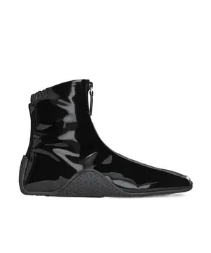 Alaïa La Ankle Sneakers - Black
