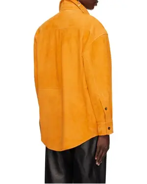 Bottega Veneta Leather Shirt