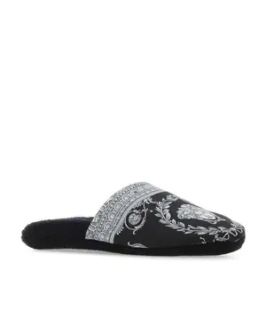 Versace Medusa Printed Flat Slippers