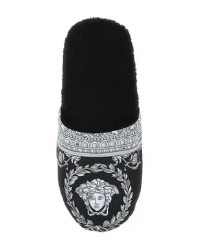 Versace Medusa Printed Flat Slippers