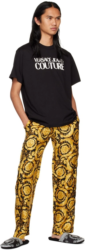 Versace Medusa Printed Flat Slippers